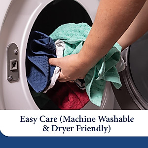 Cosy House Collection 2-Pack Pattern Decorative Kitchen Towel Set - 100% Cotton Dish Cloths for Washing & Drying - 15" x 25" Soft & Absorbent Tea Towels - (Checkerboard, Burgundy)