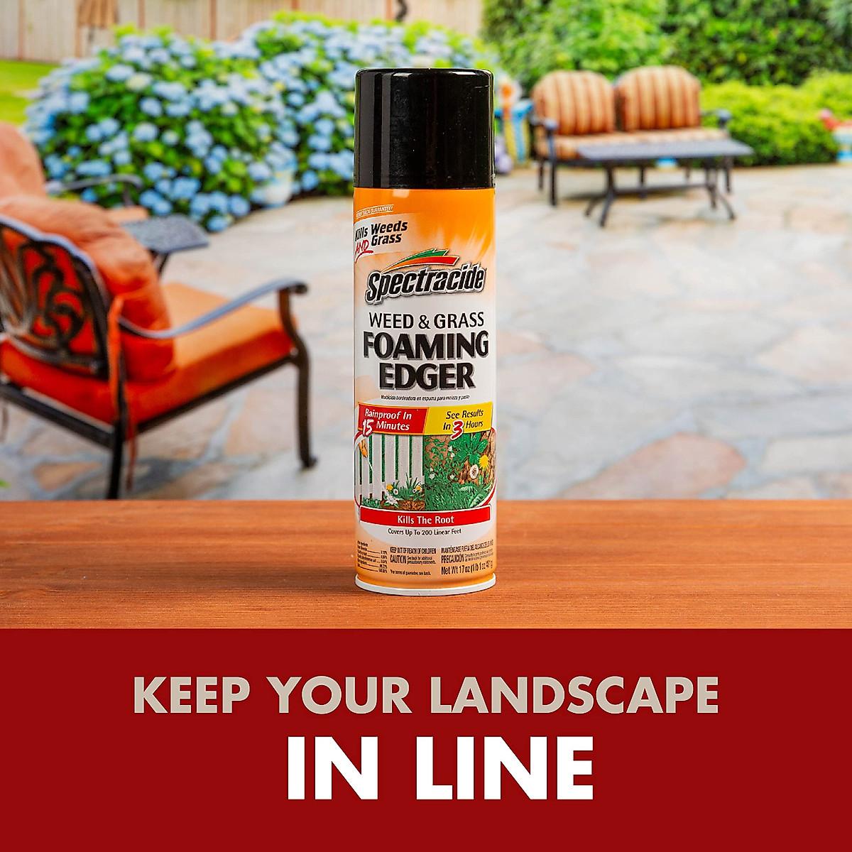 Spectracide Weed & Grass Foaming Edger (17 oz), 1 Count