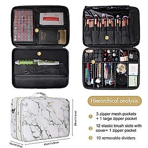 MONSTINA makeup bag makeup train case