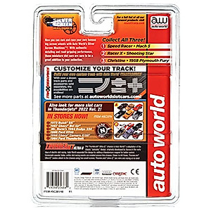Auto World Thunderjet Speed Racer - Mach 5 (Race Worn) HO Scale Slot Car