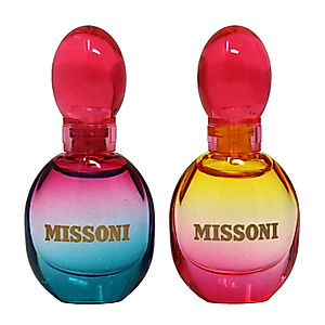 Missoni 2 Piece Kit Fragrance for Women Gift Set: Missoni Eau de Parfum 5ml and Missoni Eau de Toilette 5ml in a Beatiful Gift Box