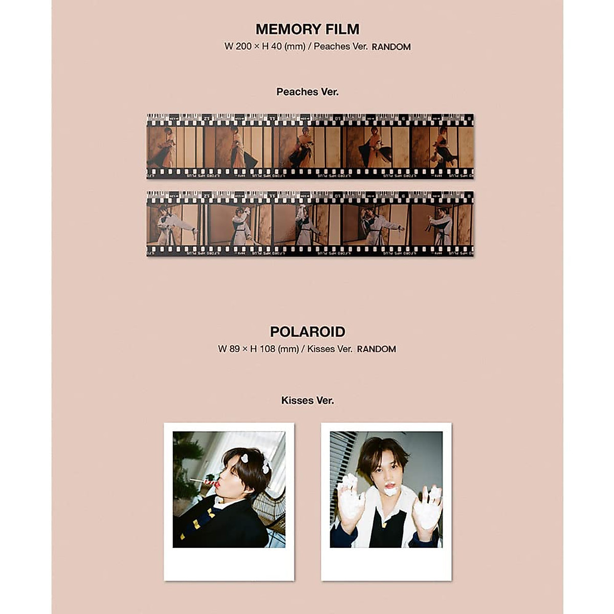 Dreamus EXO KAI Peaches Mini Album Vol.2 Incl. Folded Poster Photobook A ver SMK1323 0