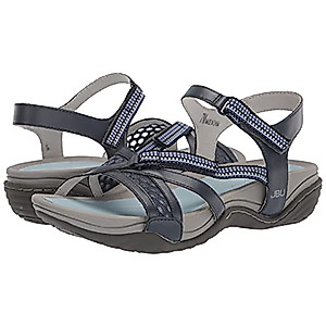 JBU by Jambu Women's Trapper Sport Sandal, Denim, 9