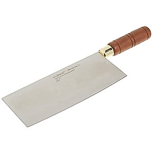 Winco Blade Chinese Cleaver w/ wooden handle – blade 8”x3 ½” overall length 12 ½”