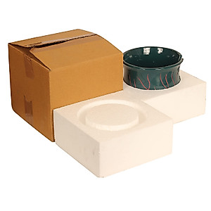 ABHANDICRAFTS Ceramic Yarn Bowl for Knitting – Large Yarn Holder, Crochet Storage, Perfect Funny Gift for Knitters