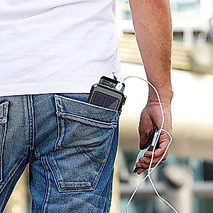 Solar Charger,20000mAh Portable Solar Power Bank,Waterproof External Backup Battery Power Pack Charger with 2 USB/LED Flashlights Compatible with iPhone,Tablet,Android,Suitable for Outdoor Camping