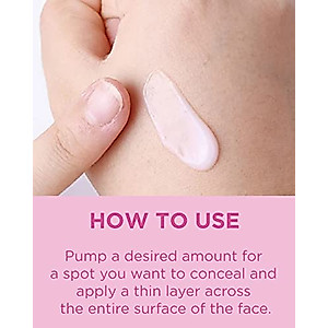 TOUCH IN SOL No Pore Blem Primer, 1.01 fl.oz(30ml) 1 Pack - Face Makeup Primer, Big Pores Perfect Cover, Skin Flawless and Glowing, Instantly Smoothes Lines, Long Lasting Makeup's Staying