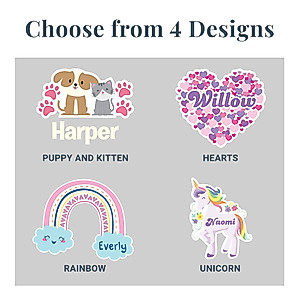 Let's Make Memories Pink Graphic Backpack- Personalized Back to School- Unicorn