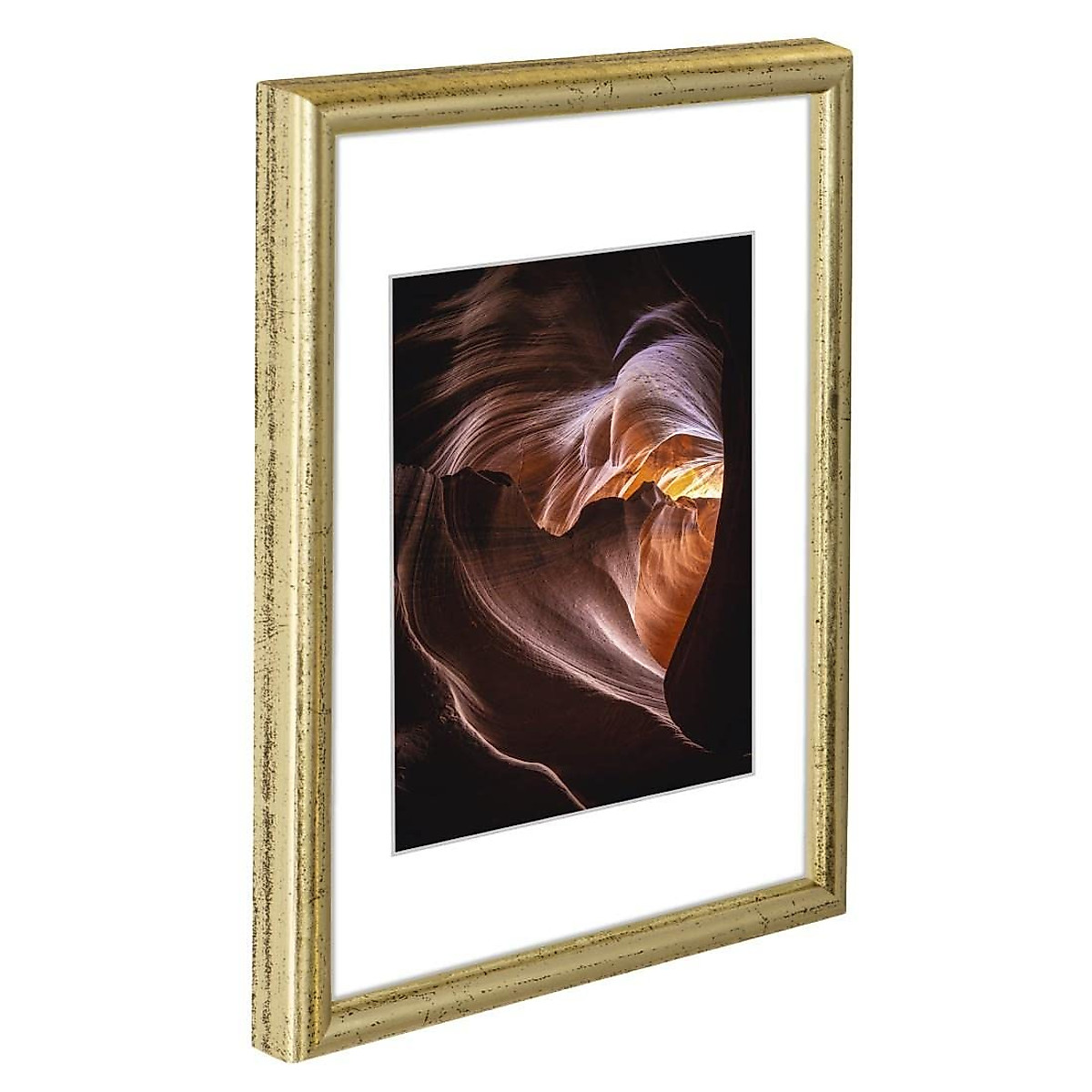 HAMA Phoenix Wooden Photo Frame, Gold, 30 x 40 cm