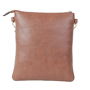 Joyzeal Crossbody Bag Multi Zipper Pocket Bag Messager Handbag Purse for Women Shoulder Bag Functional Purse