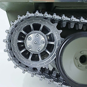 TOUCAN RC HOBBY Heng Long Tk7.0 1/16 Remote Control Tank Ir Bb Shoots Military Armored Car Smoke Effect (Upgraded Edition)