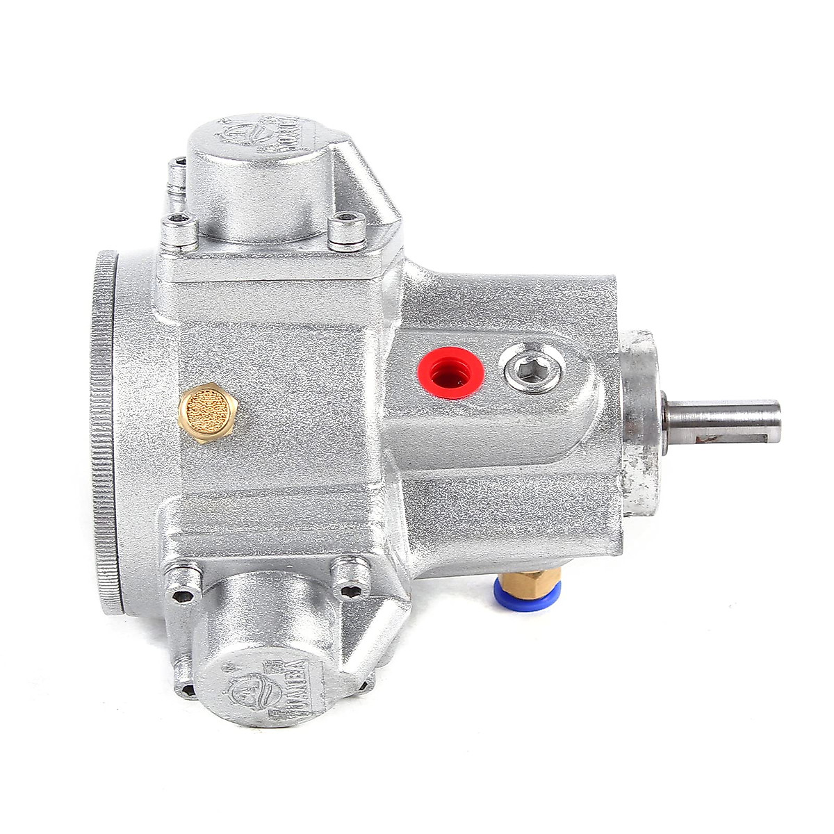 TMH010 Basic Type Piston Air Motor Mixer Air Drive Pneumatic Radial Piston 0.1HP 1100RPM 0.6Mpa Large Torque and high Efficiency