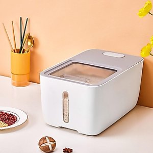 Rice Container, 22lbs Rice Storage Container, Slide Lid Rice Container, Cereal and Pantry Storage containers, Storage containers for a Pantry, Dry Food Storage containers