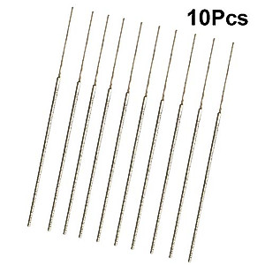 10Pcs 1mm Emery Jade Amber Cutting Hand- Made Jade Metal Wire Cutting Tool (Without Frame)