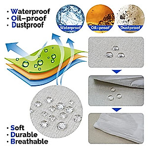 JOJOGOGO Fall Outdoor Pillow Covers 18x18 Waterproof Set of 4 Sunflower Pumpkin Truck Autumn Seasonal Throw Pillow Covers for Sofa Couch Porch and Patio Furniture