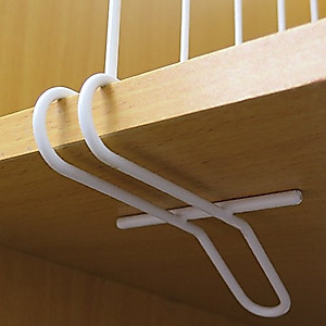 Evelots 8 Pack Shelf Dividers for Wood Shelves, Closet Organization-12 Inches Tall/Reinforced Wide Bottom for Added Stability