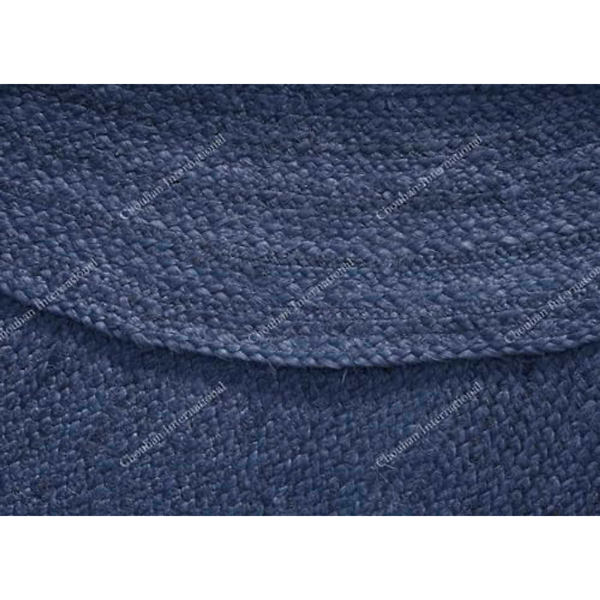 Chouhan International 4x4, 5x5, 6x6,feet Natural Jute Plain Round Rug, Floor Plain Edge Rug Braided Boho Eco Large Circular Handmade Area Rugs (CIRD2)