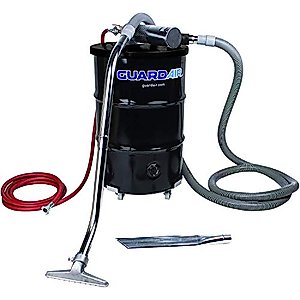 Guardair Pneumatic Vacuum N551BC 55 Gallon Drum Complete Kit with B Venturi Head, 2-Inch Hose and Tools