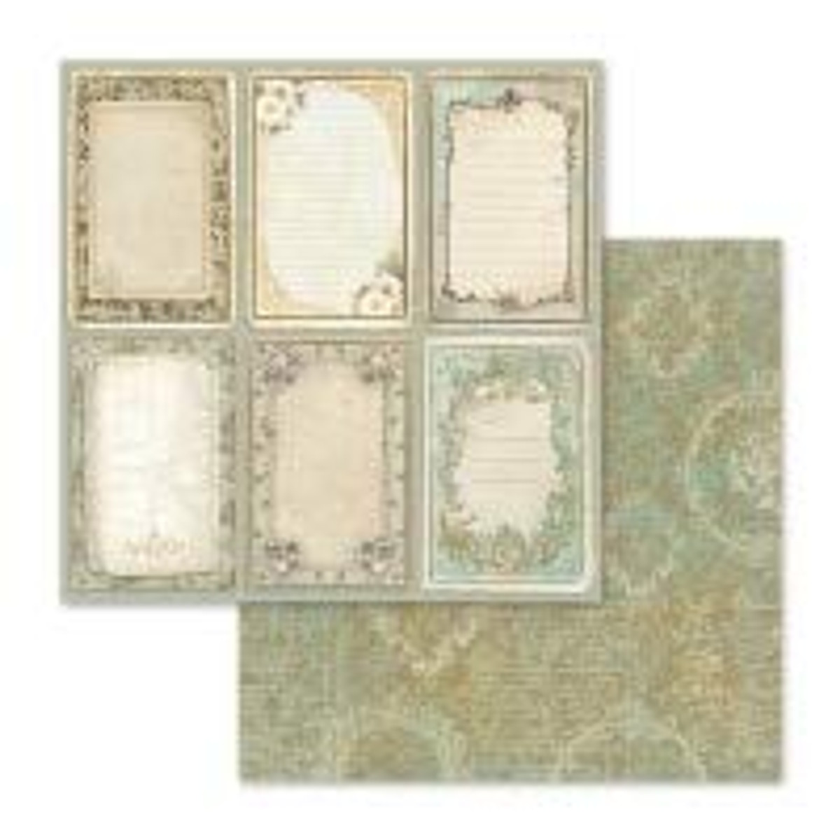 Stamperia - 12 x 12 Paper Pad - Precious