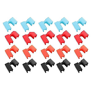 5 Pcs Reusable Chopstick Helpers Training Chopsticks Hinges Connector Plastic Chopsticks Helper for Adults Kids Beginner Trainers(Black)