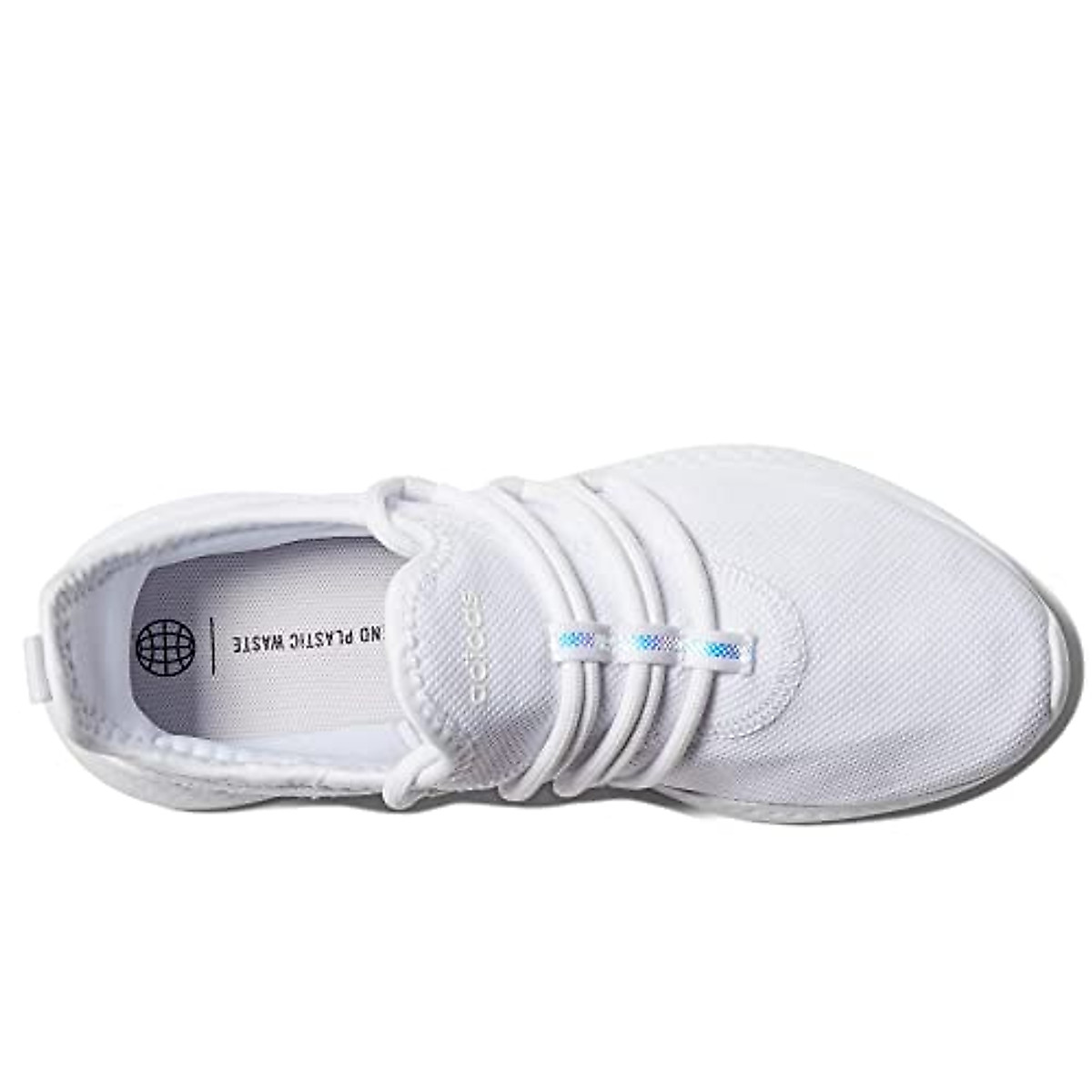 adidas Women's Puremotion Adapt 2.0 Sneaker, White/Pink Strata/Black, 8