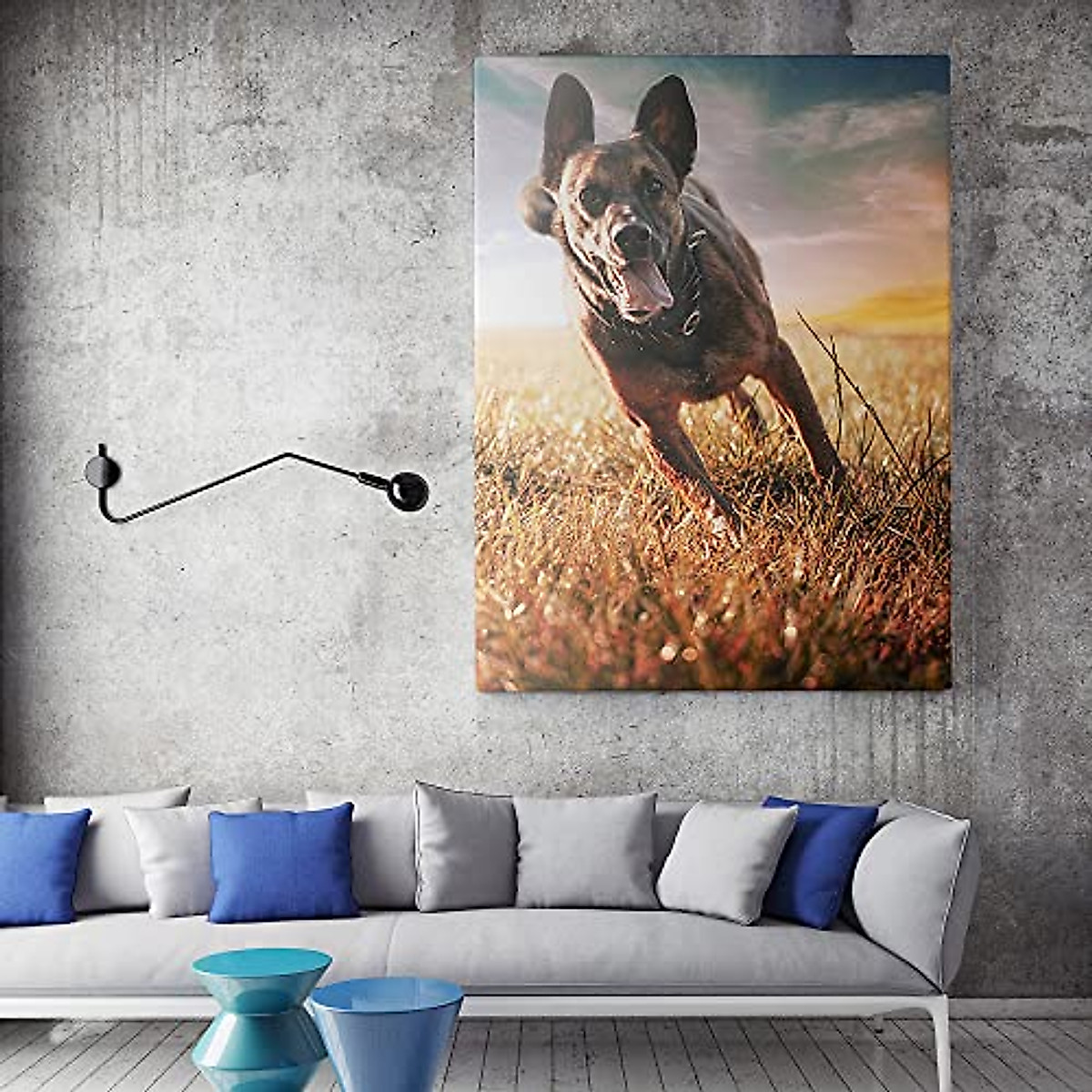 ICED PIXEL Custom Personalized canvas prints from photos on the wall for your room, posters for room aesthetic, Living Room, Wedding, Baby, Pet, Family Picture Frame Wall Art (4"X6")