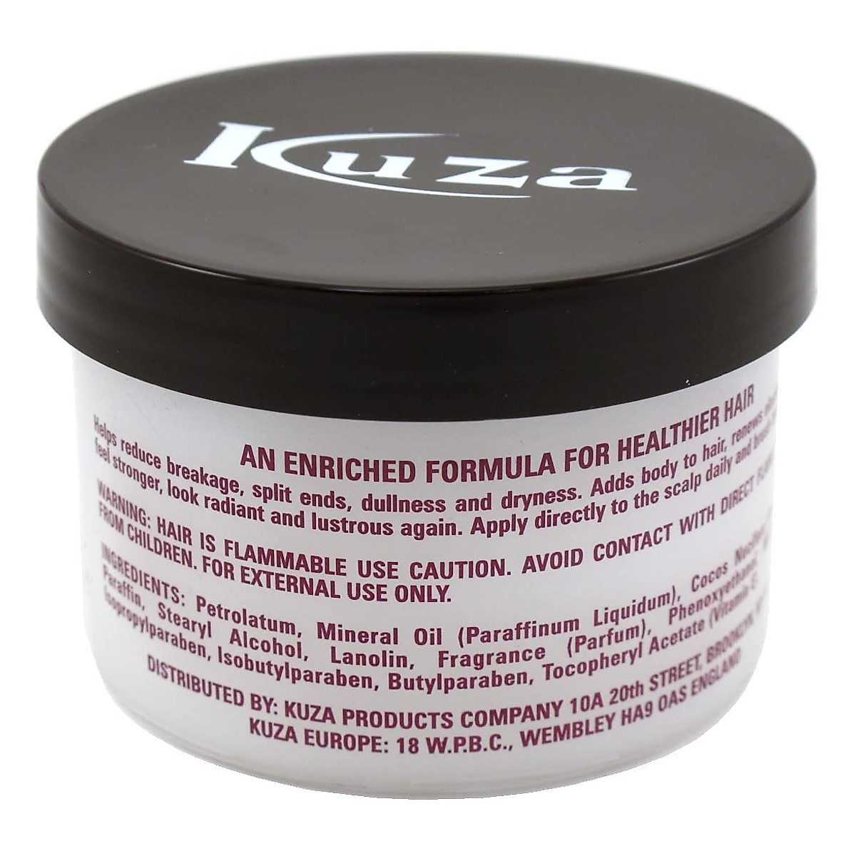 Kuza Coconut Oil Conditioner Hair Dressing 8 Oz
