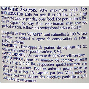 Virbac Vetasyl Fiber Supplement (100 Capsules)
