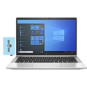 HP EliteBook 840 G7 Home & Business Laptop with High Performance Dockztorm USB Dock (Intel i5-10210U 4-Core, 16GB RAM, 512GB PCIe SSD, Intel UHD 620, 14.0" FHD, FP, WiFi, BT, Webcam, Win 10 Pro)