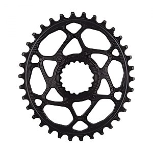 Absolute Black Oval Ring Cannondale HOLLOWGRAM GM 34T Black