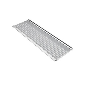 Waterlock DIY 6”Leaf Protection|Sample|Stainless Steel mesh|White Aluminum Gutter Covers|Contractor Grade|Gutter Guard from Manufacturer|Made in The USA