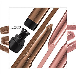 LAURA GELLER NEW YORK Kajal Longwear Kohl Eyeliner Pencil with Caffeine, Smooth & Blendable Makeup, Deep Black