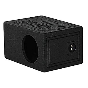Rockville RQB8 Single 8" Side Ported Subwoofer Sub Box Enclosure w/Bed Liner