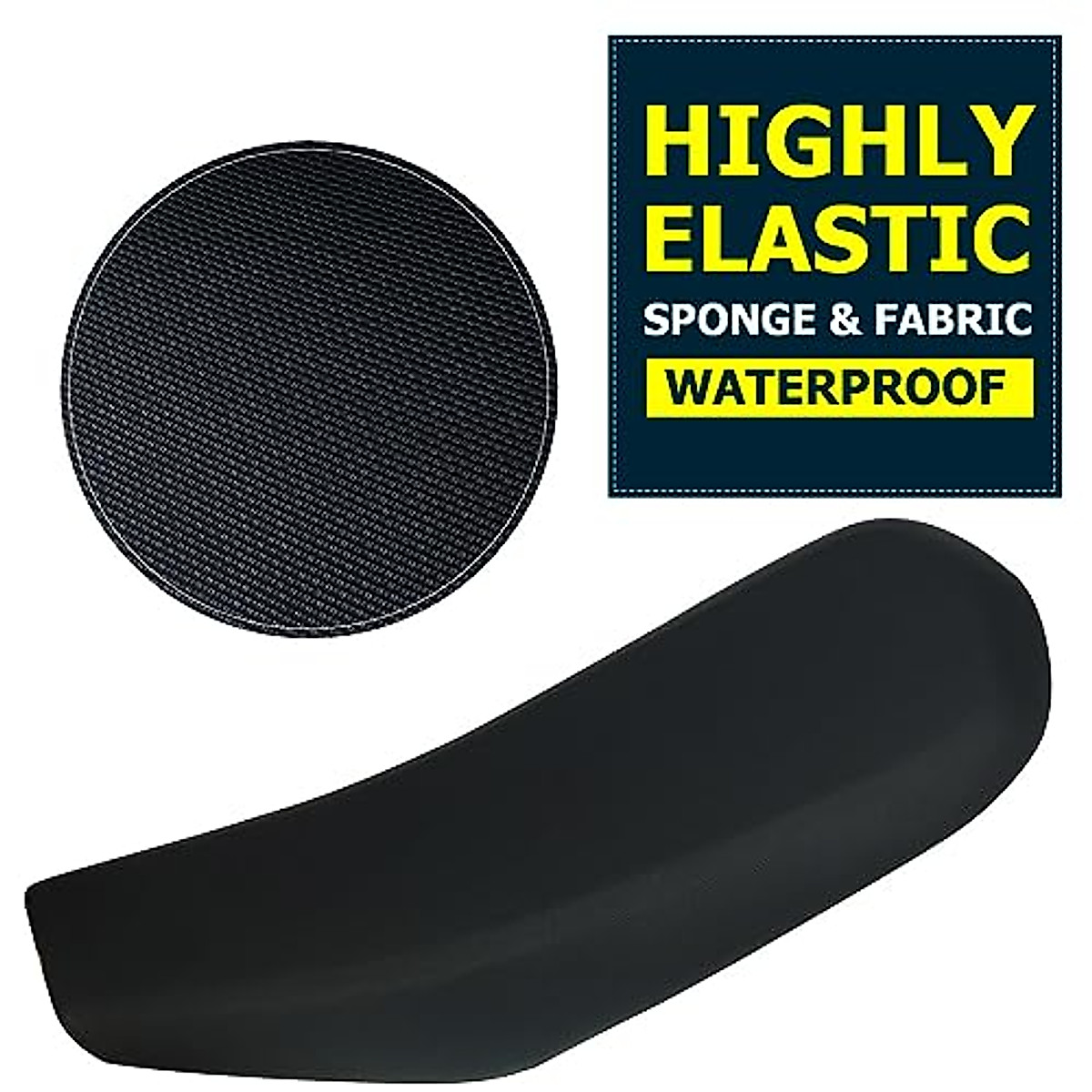 High Elasticity, Hyssk Sports Style ATV Complete Seat for 70cc 90cc 110cc Kids Mini Coolster TaoTao Razor Quad & Chinese 4 Wheeler