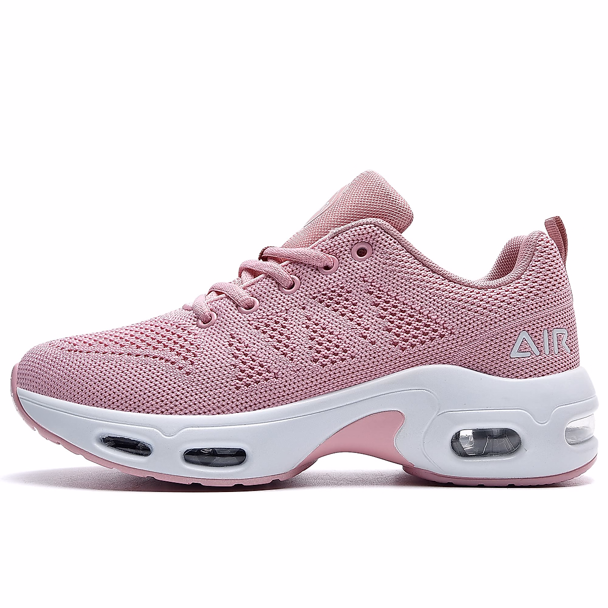 SURRAY Women's Air Running Shoes Walking Tennis Sneakers Athletic Fashion Breathable Sport Gym Shoes(US6.5) Pink