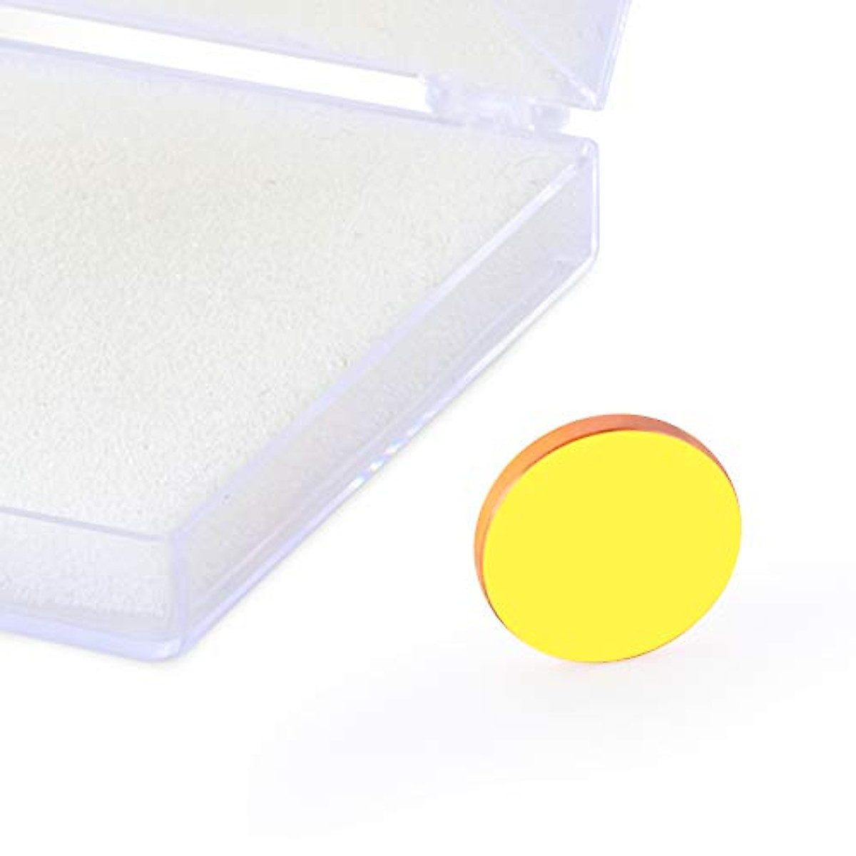 OMTech 18mm ZnSe Focus Lens, CVD ZnSe CO2 Laser Engraver Focal Lens with 2 Inch Focal Length, 2" FL Zinc Selenium Replacement Lens for 50W 60W 70W 80W Laser Engraving Machines, 99.5+ Transmittance