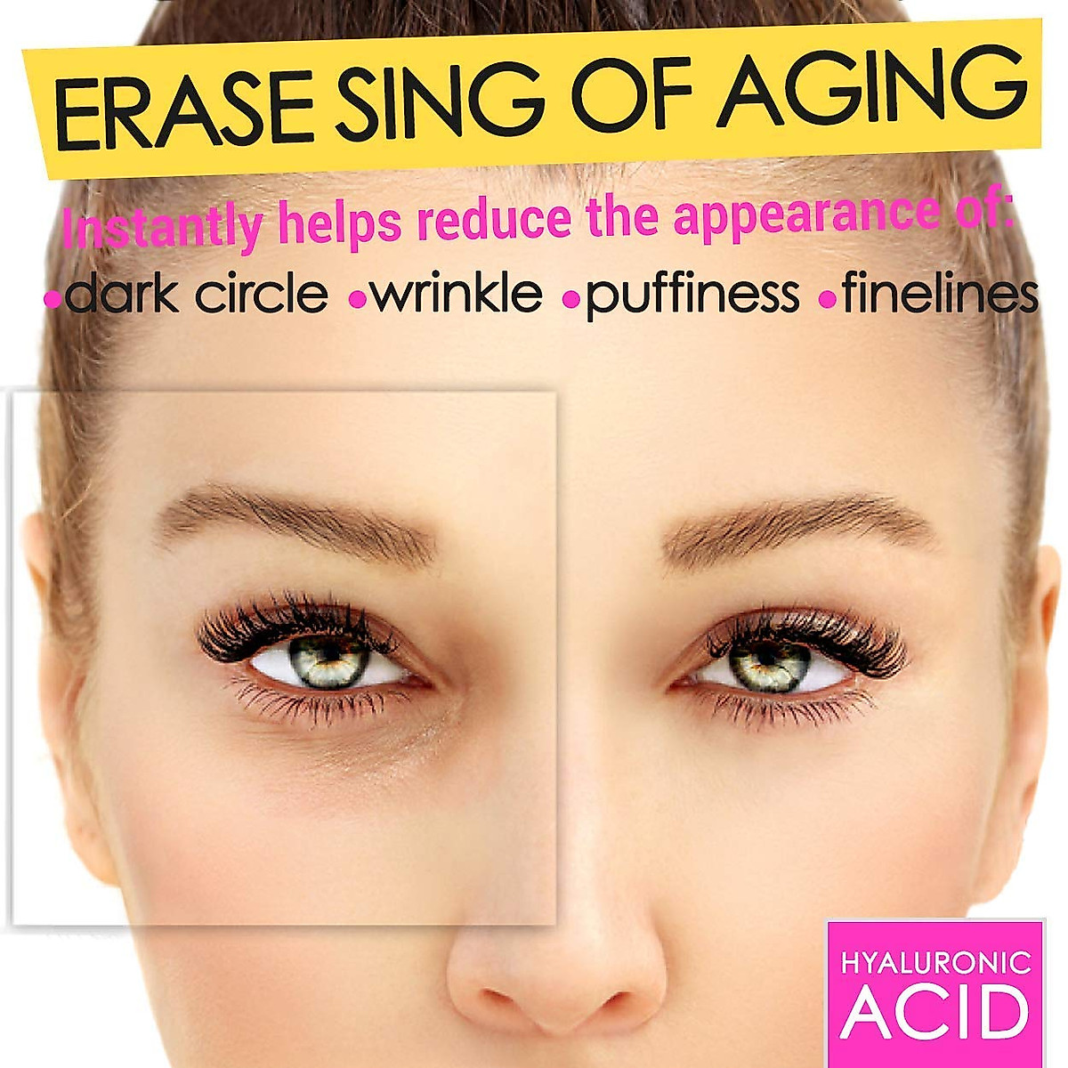 Cedlize Under Eye Collagen Patch, 24K GOLD ANTI-AGING MASK, Pads For Puffy Eyes & Bags, Dark Circles and Wrinkles, With Hyaluronic Acid, Hydrogel, Deep Moisturizing Improves Elasticity, 30 PAIRS