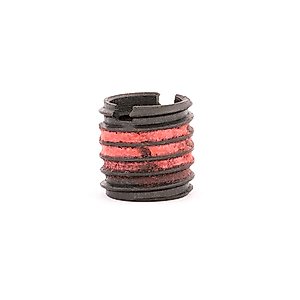 E-Z Lok Externally Threaded Insert, C12L14 Carbon Steel, Meets AISI 12L14, 5/16"-24 Internal Threads, 7/16"-14 External Threads, 0.437" Length, Made in US (Pack of 10)