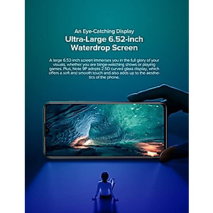 Ulefone Unlocked Cell Phones, Note 9P Octa-Core Unlocked Smartphone, 6.52" Waterdrop Full-Screen, Triple Rear Camera, Dual SIM 4G Phones, 4500mAh, 4GB+64GB, Face ID, Android 11 Mobile Phone - Green