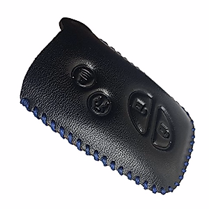 RPKEY Leather Keyless Entry Remote Control Key Fob Cover Case Protector Compatible with ES350 GS300 GS350 GS430 GS450h ISC IS250 IS350 LS460 LS600h HYQ14AAB 89904-50380 89904-30270