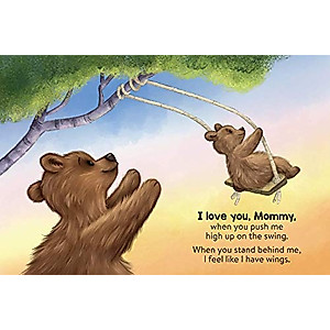 I Love You, Mommy - Children's Padded Board Book - Mom and Baby Bear