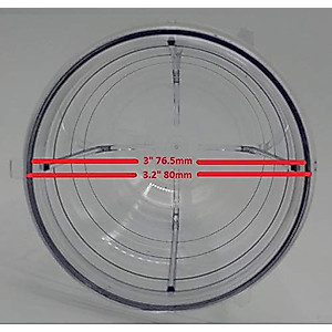 Blendin Replacement Cup with Flip Top To Go Lid - Blender Jar Accessories Compatible with Magic Bullet Blender MB-1001, MB-1001B, MBR-1101, MBR-1701, MBR-1702, MBR-0301-22.5oz Cups (2 Pack)