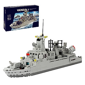 SUNHABI Boys Toys 10-12 Years Old Toys for Boys Age 8-10 7-8-9-10 Military Battleship Building Toys Compatible with Lego Sets for Boys 8-14 Gifts for 10+ Year Old Boys 10 Year Old Boy Gifts