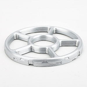 Gas Ring Trivet Galvanized Wok Ring Stove Rack: 2pcs Cooktop Range Pan Holder Stand Non Slip Gas Ring Reducer Milk Pot Support Brackets for Butter Warmer Small Saucepan Gas Stove Top Grates