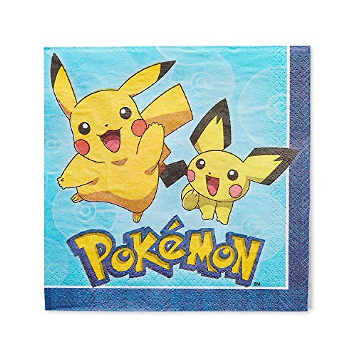 American Greetings Pokemon Party Supplies, Paper Lunch Napkins (48-Count)