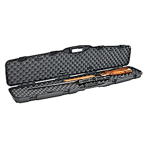 Plano Pro-Max Series Single Scoped Rifle Case with PillarLock, Black, Hard Shell Rifle Case, Crush-Proof Protection for Firearms and Firearm Accessories