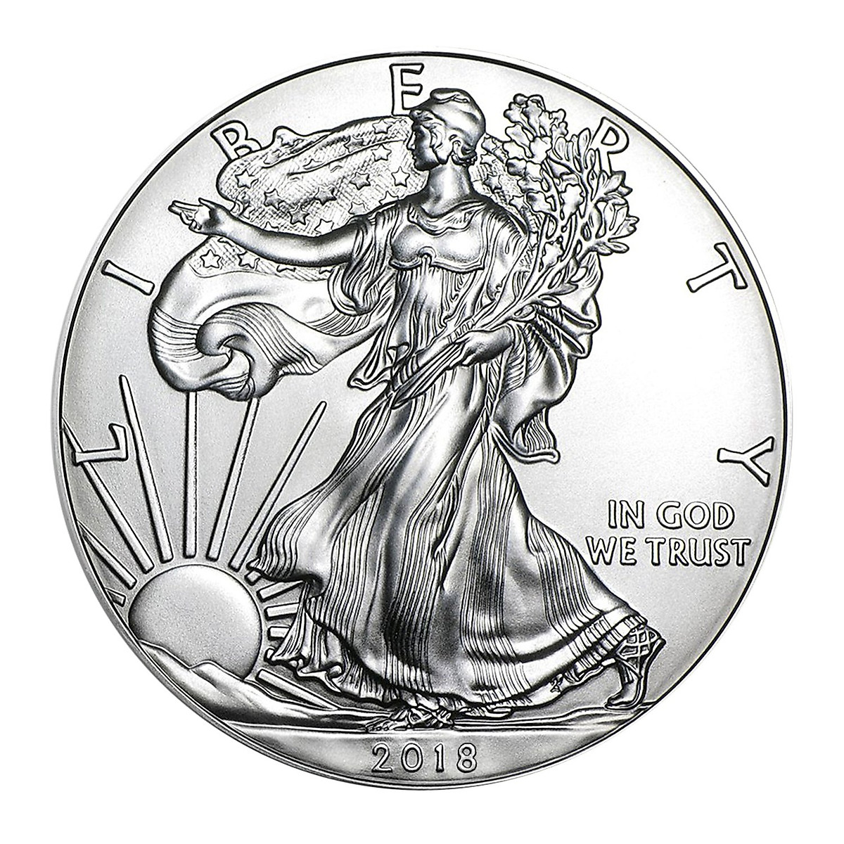 2018 American Silver Eagle Early Releases $1 MS-69 NGC