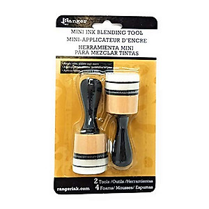 Mini Ink Blending Tool-1 Round (Mini Ink Blending Tool With Replacement Foams)