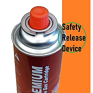 Butane Fuel Canister – New Model -Smart Safer Self Sealing Nozzle Technology (12)