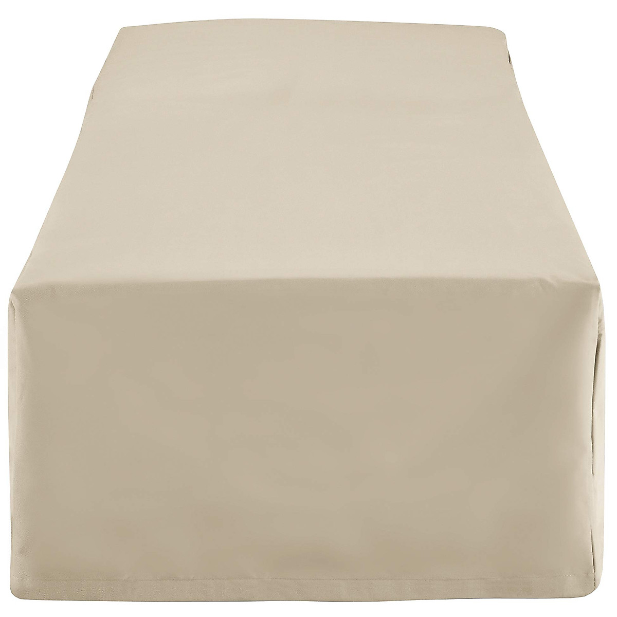 Crosley Furniture CO7506-TA Heavy-Gauge Reinforced Vinyl Outdoor Chaise Lounge Cover, Tan